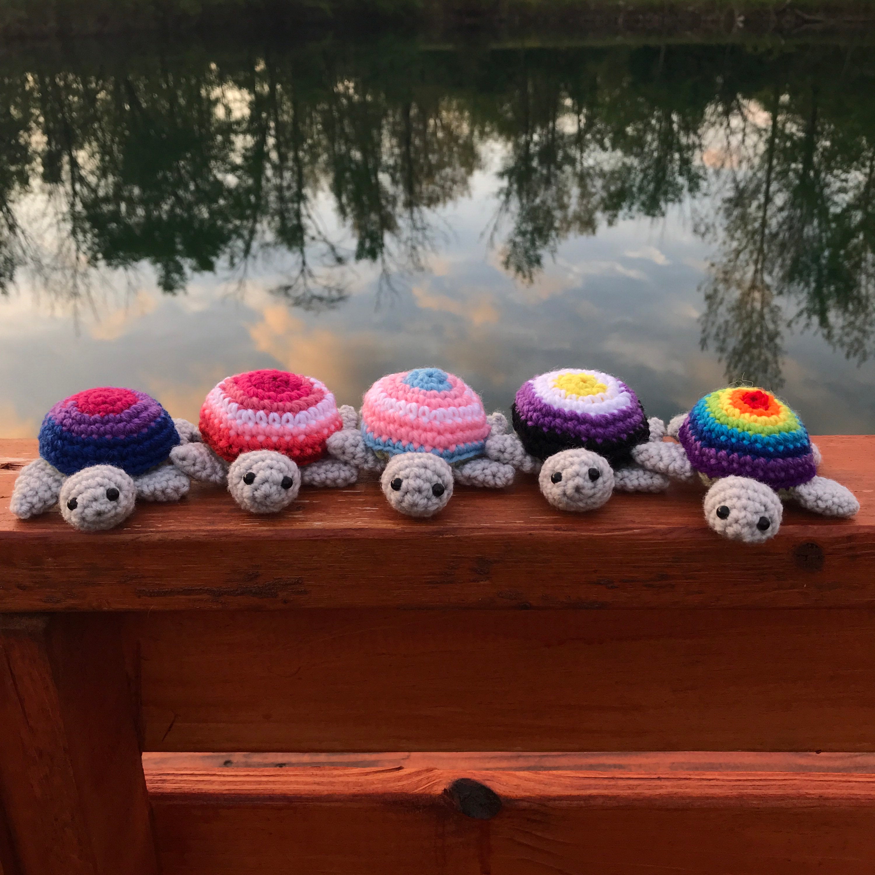 Pride Flag Turtle - LGBTQ+ – KnotturnAlleyGifts
